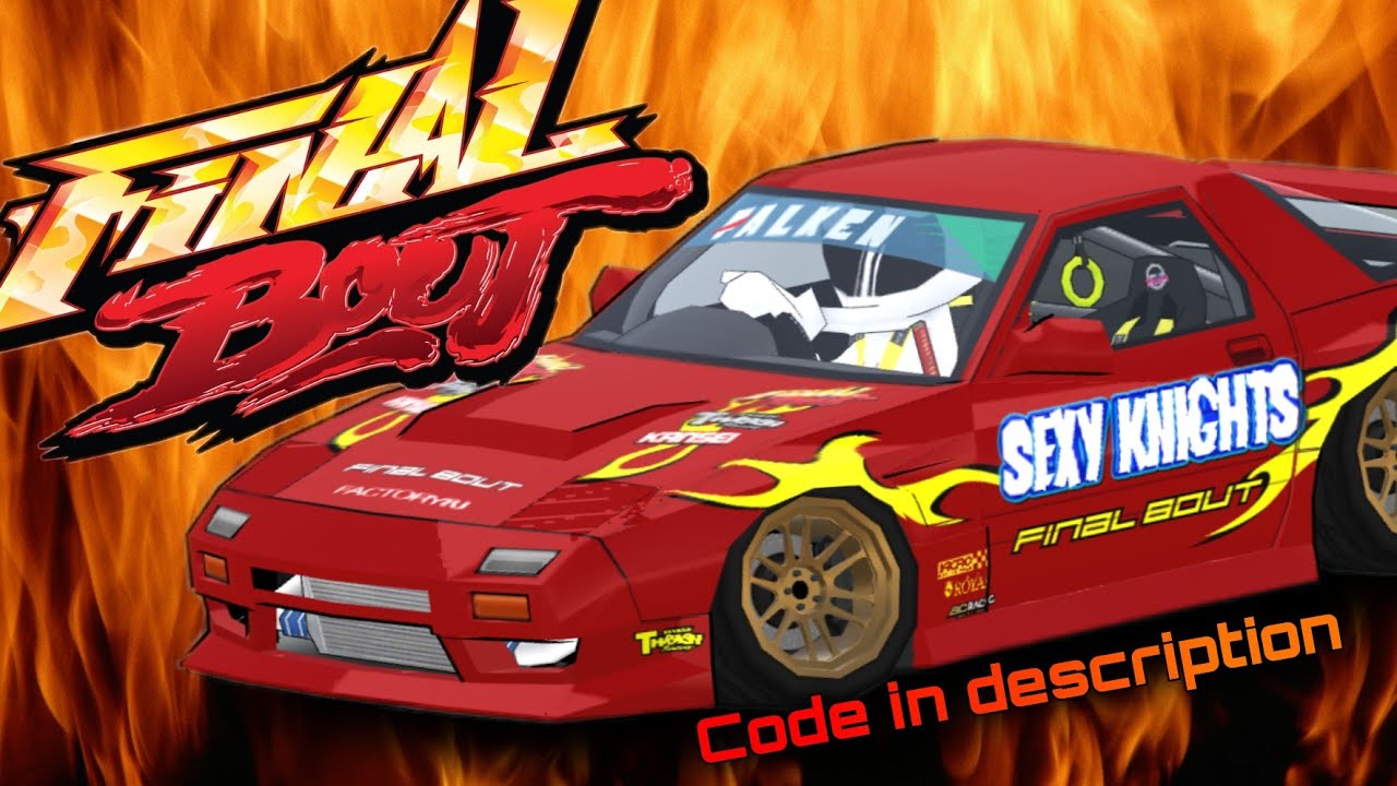 Sexy Knights Red Rx-7 FC Custom Livery CODE | FR Legends - YouTube