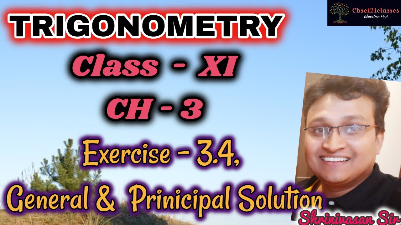 How to Find General and Principal Solution of Trigonometry - YouTube