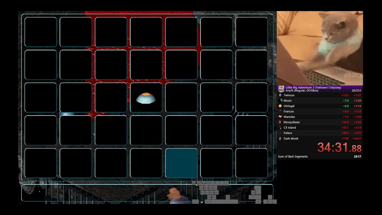 LBA2 Low% - Complete the game with only 1 item in your inventory - YouTube