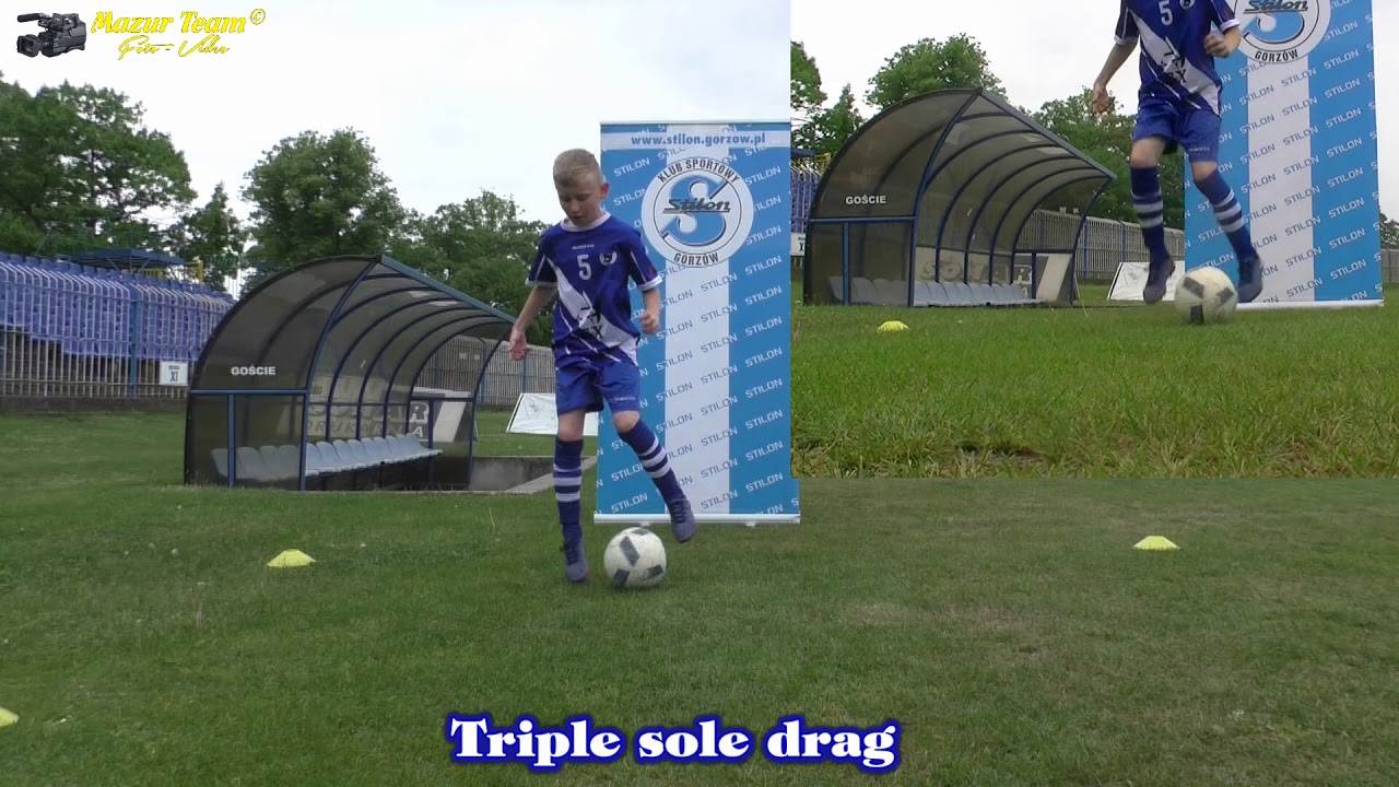 Triple sole drag - YouTube