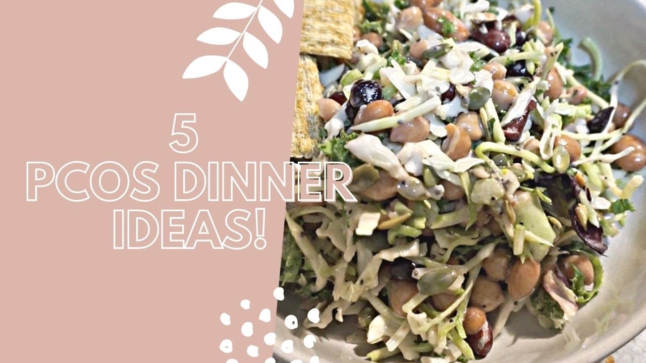 5 PCOS DINNER IDEAS!- Easy and Cheap! - YouTube
