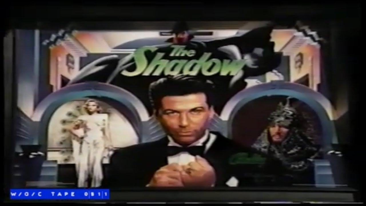 Bally Presents "The Shadow" Pinball Promo - 1994 - YouTube