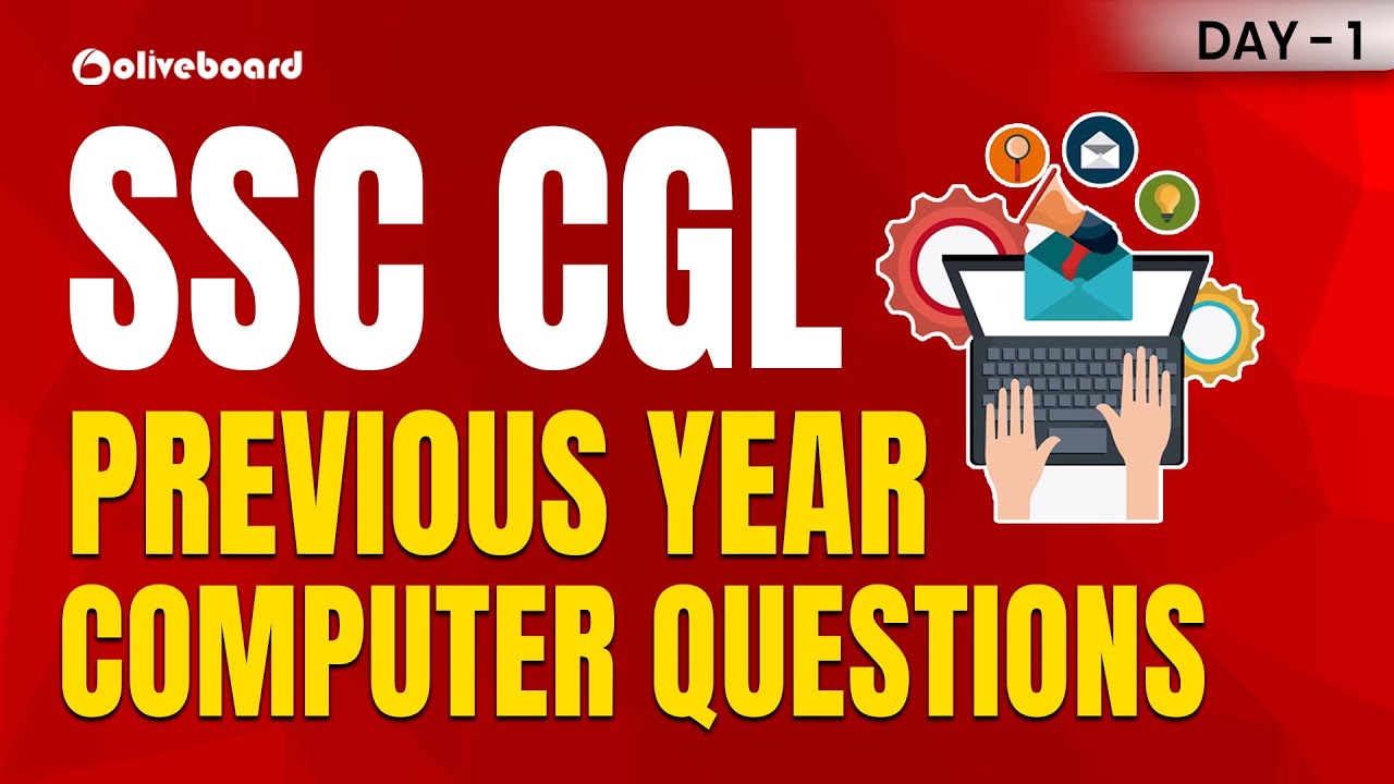 SSC CGL Computer Previous Year Question Paper - 1 || SSC CGL Computer Questions - YouTube