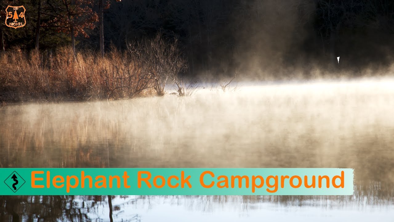 Elephant Rock Campground Lake Murray State Park Youtube