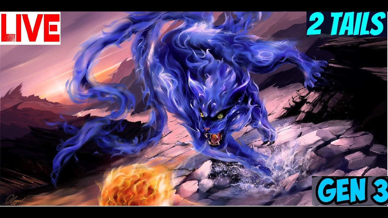 (LIVE) (Gen 3) (5:00 AM) (2 tails) (shindo life Live Helping get ...