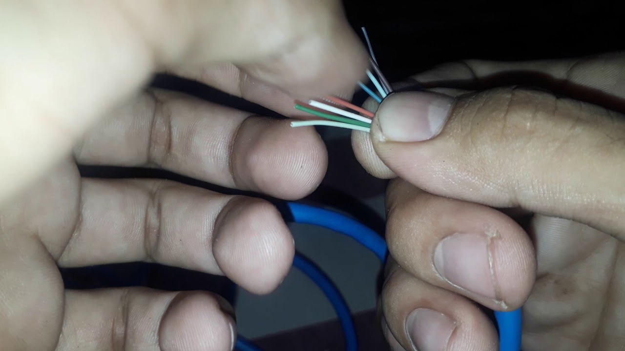 Straight through wiring - YouTube