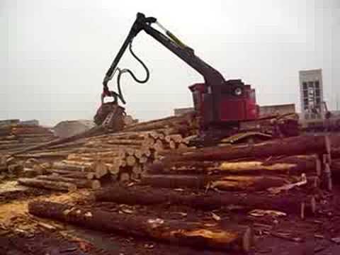 valmet 425 EX 10 + cat shovel - YouTube