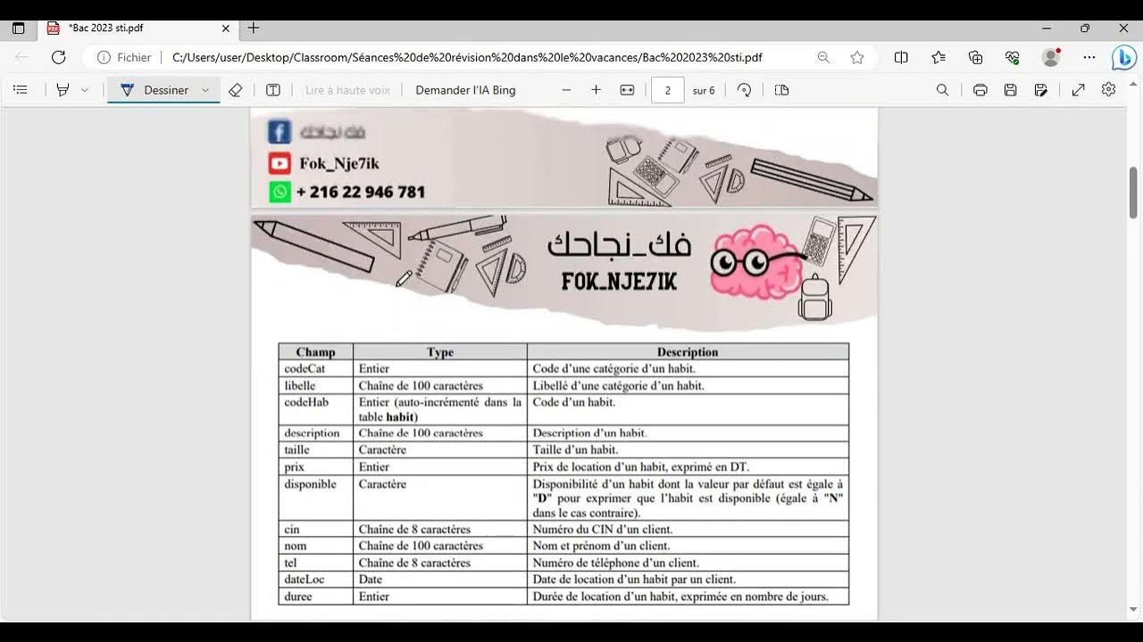 Séance 01 Sti Correction Bac 2023 Pratique Partie 01 Youtube