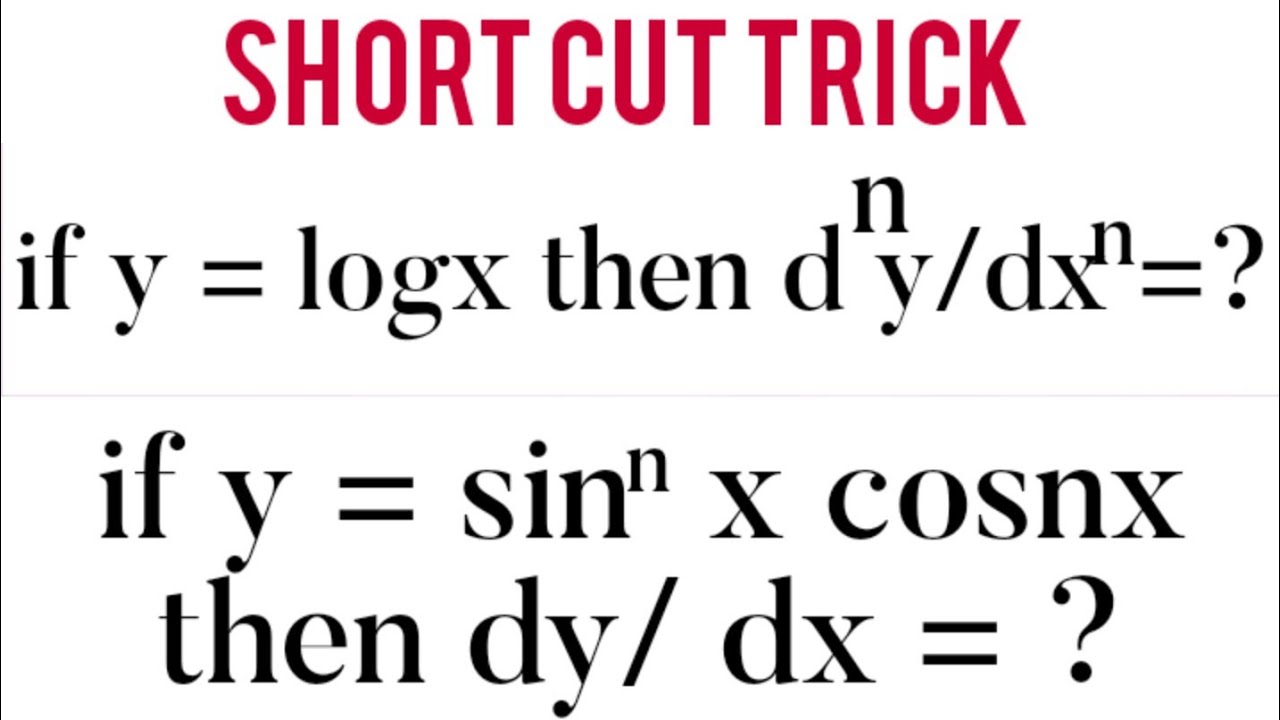 derivative of function| derivatives|short cut trick| for nda| jee| tgt ...