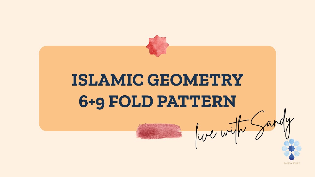 6+9 fold Islamic geometric pattern - part 1 - YouTube