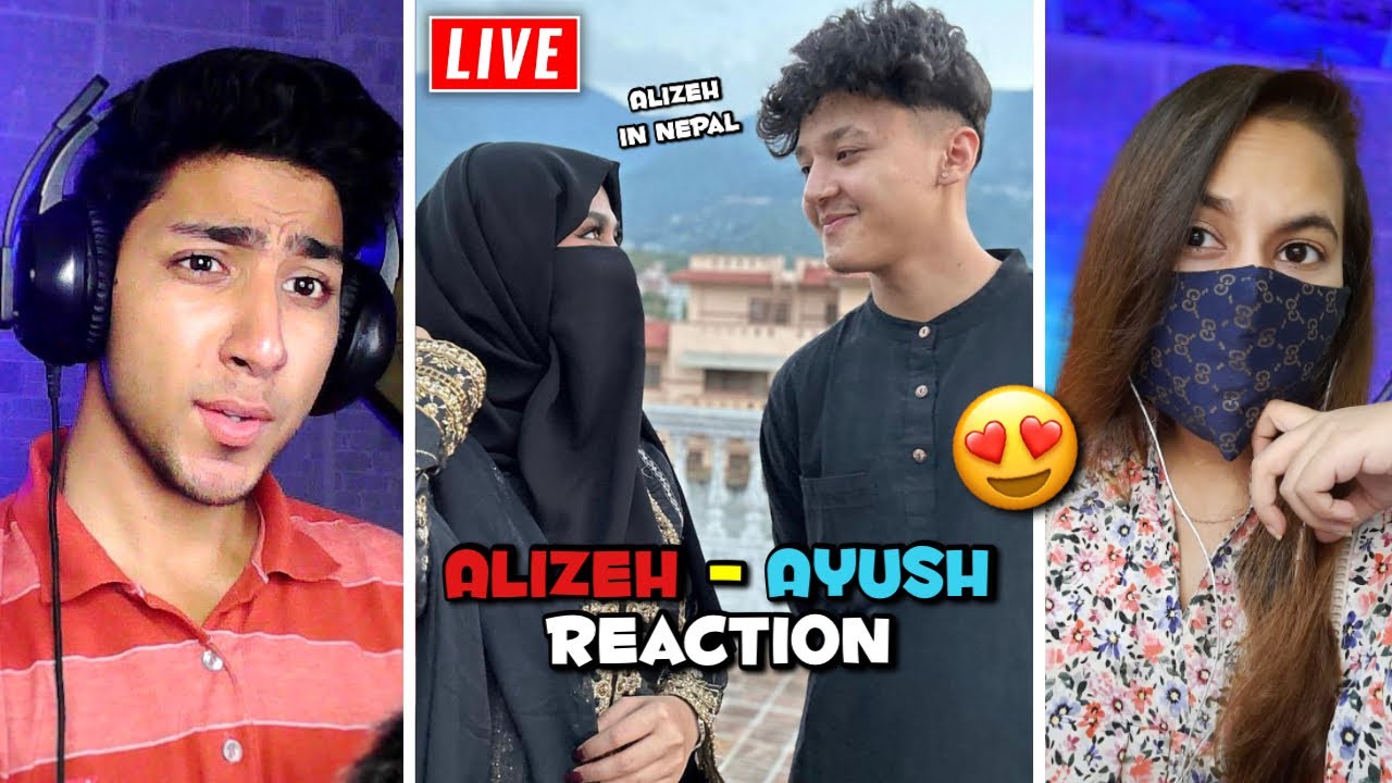 Pakistani Reaction on Alizeh Jamali in Nepal | Aayush Alizeh Live Video ...