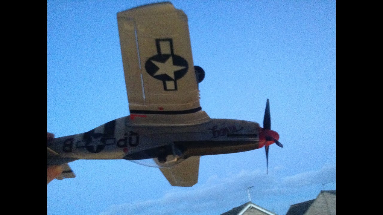 Parkzone Ultra Micro P51 Mustang Inverted Flying - YouTube