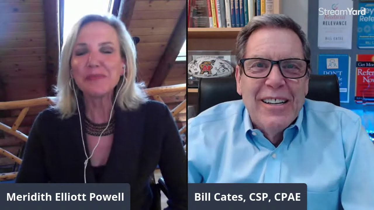Thriving In Uncertainty with Bill Cates, the Referral Coach - YouTube
