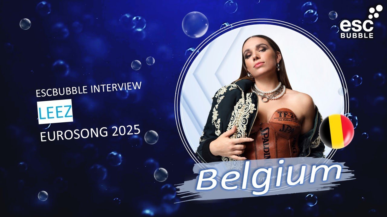 Leez - Perfectly Imperfect / Eurosong Belgium 2025 / Interview - YouTube