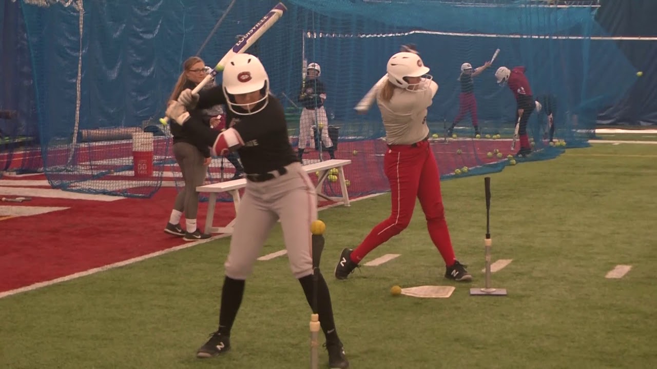 2018 SCSU Softball Start of Practice - YouTube