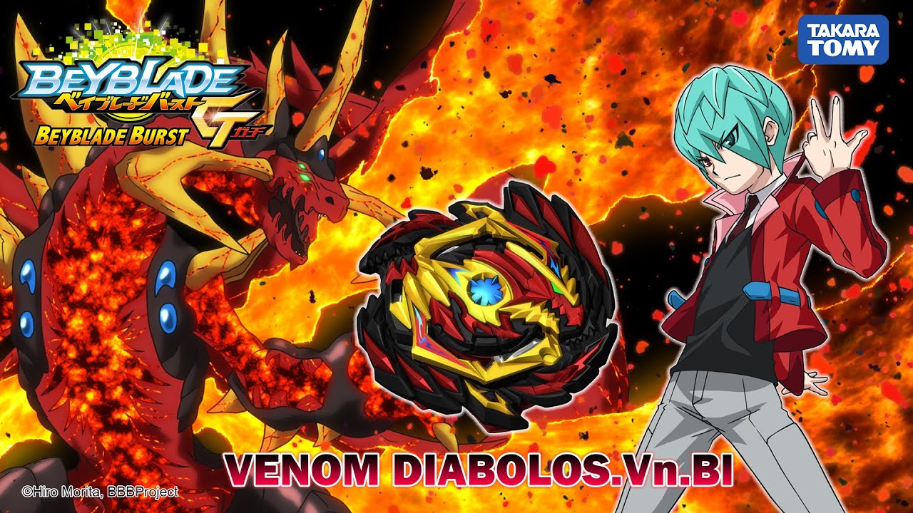 BEYBLADE BURST GT SYSTEM VENOM DIABOLOS.Vn.Bl TVCM - YouTube
