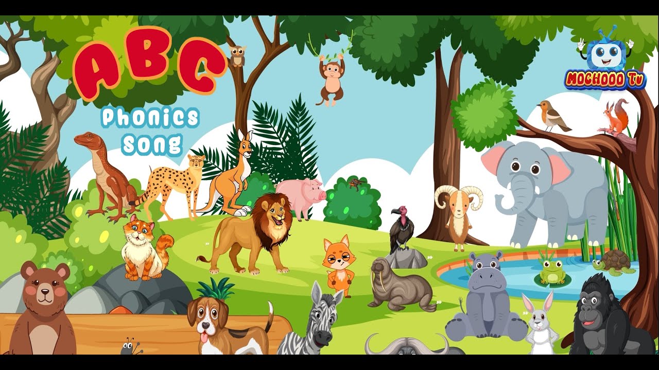 ABC Phonics Song for Kids | Learn Alphabet Sounds | Nursery Rhymes ...