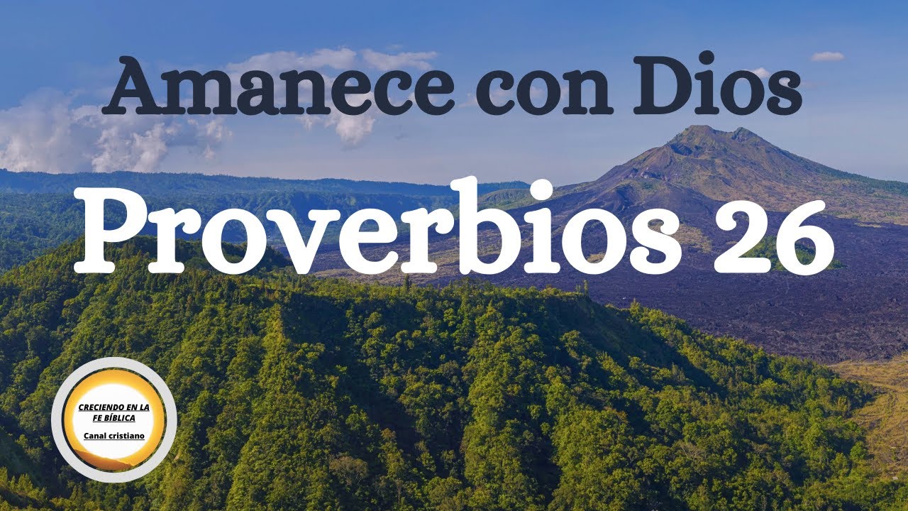 La Biblia hablada. Reina Valera 1960. Proverbios 26. - YouTube