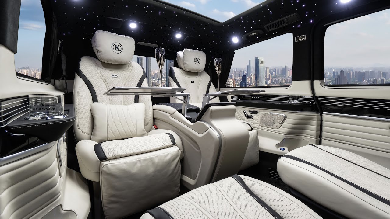 Luxus Mercedes Benz Van Bildernull