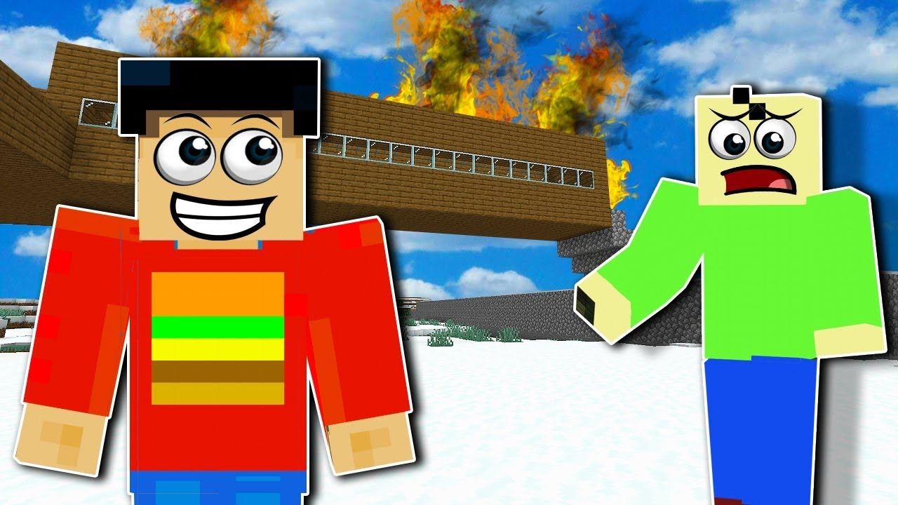 Trolling My Friends and Building an Escape Tunnel! - Minecraft ...