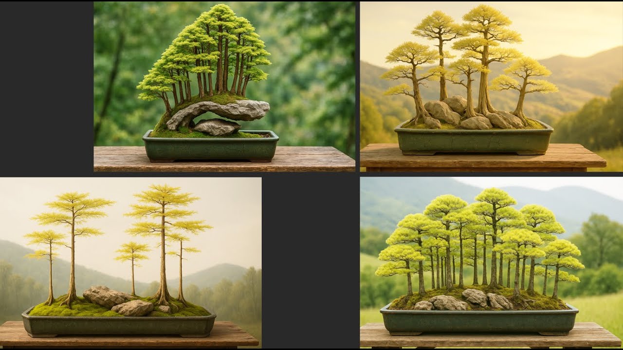 Bonsai Collection 2025 - Bonsai Forest Cluster ( 12/05/2025 ) - YouTube