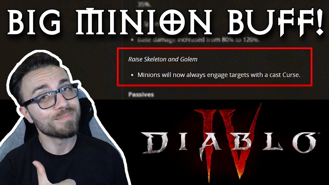 Diablo 4 Patch Notes: Necromancer DEEP Dive | Summoner Buff! Meta Build ...