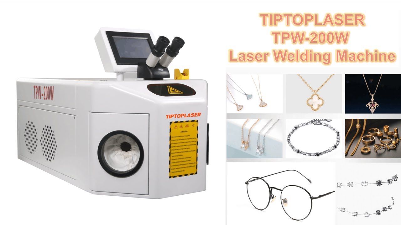 TIPTOPLASER TPW-200W Laser Welding Machine - YouTube