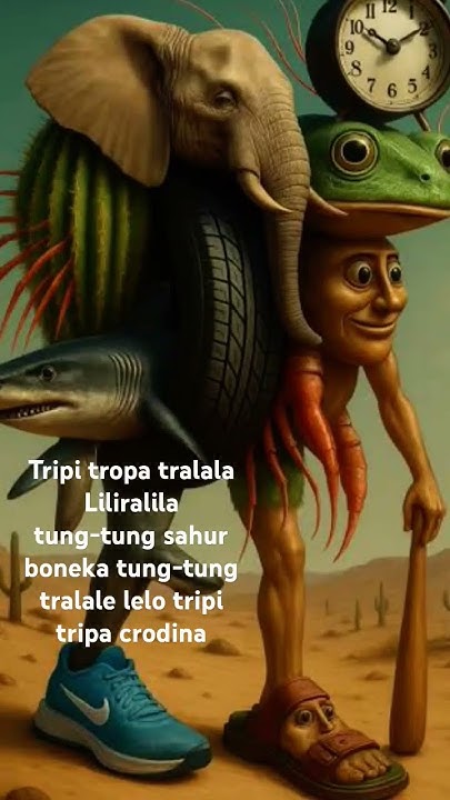 tripi tropa tralala lilirila tung tung tung sahur boneka tung tung ...