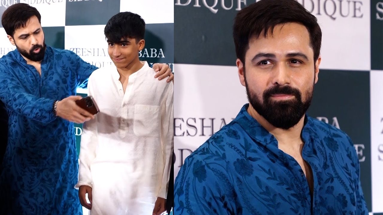 Emraan Hashmi’s Makes Appearance With His Handsome Son Ayaan At Iftaar ...