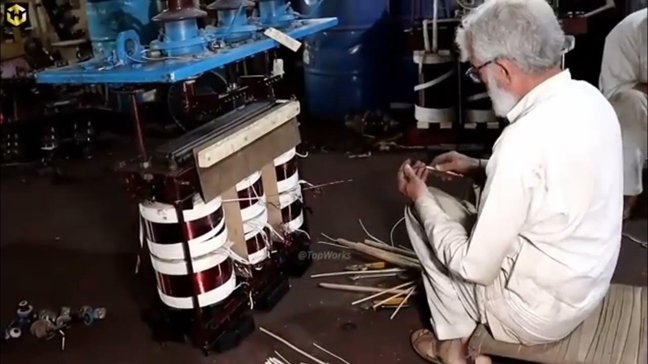 manufacturing company made electric transformers factory - YouTube