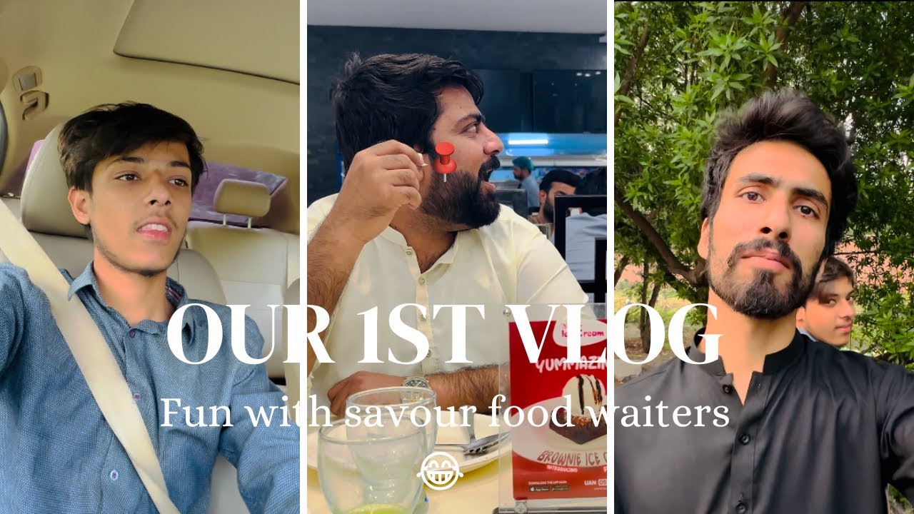 Our First Vlog | Fun with savour food waiter | The WAM Wanderers - YouTube