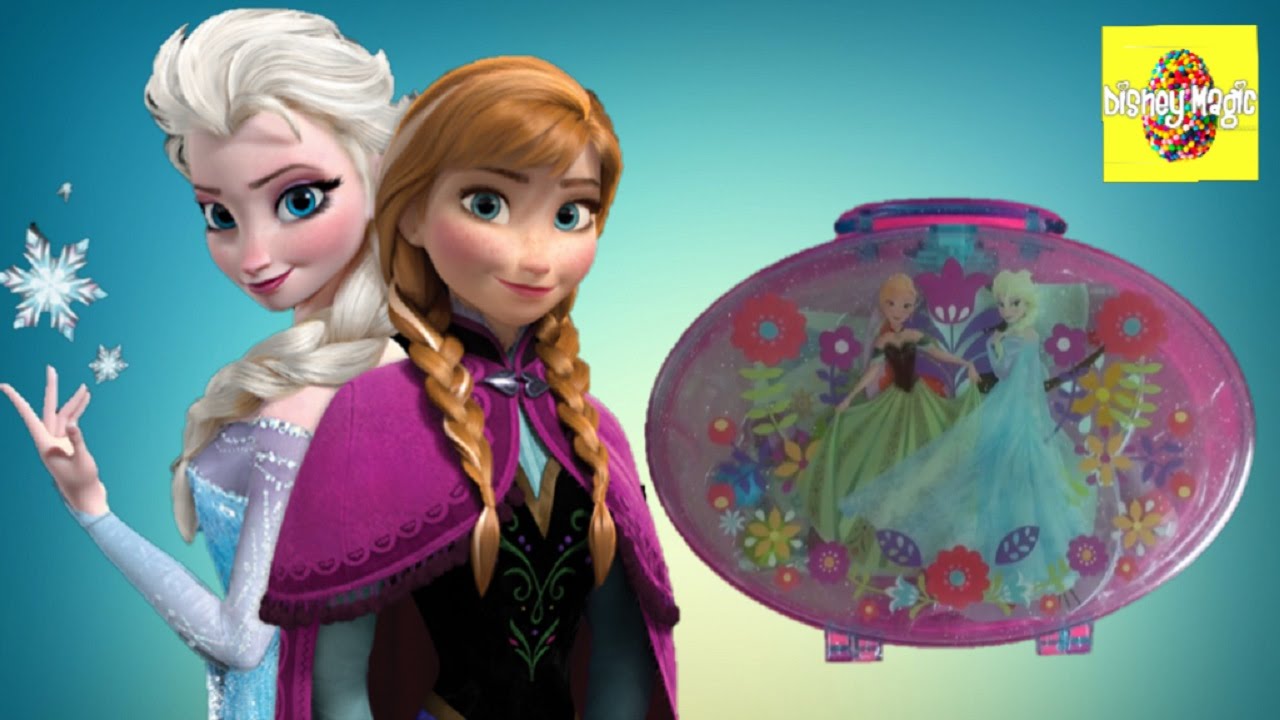 FROZEN ELSA AND ANNA Make A Craft Together: How To Video And Review ...