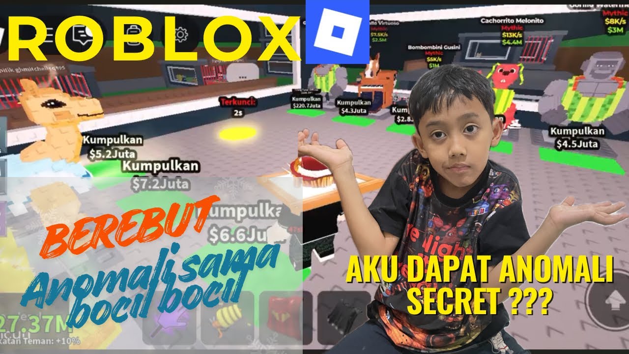 Cari Anomali Mahal dan Langka di Steal A Brainrot selama 40menit 😎 ...