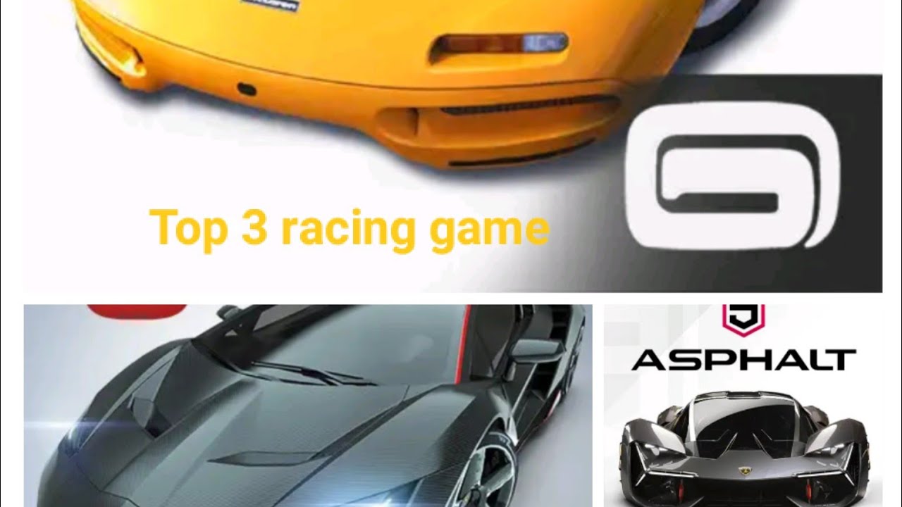 Top 3 racing game for Android gaming technology - YouTube