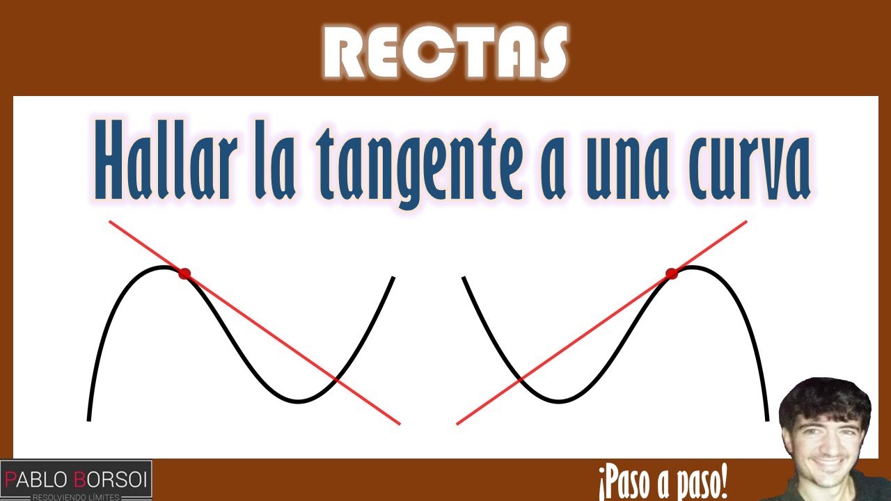 Cómo hallar una recta tangente a una curva bajo ciertas condiciones ...