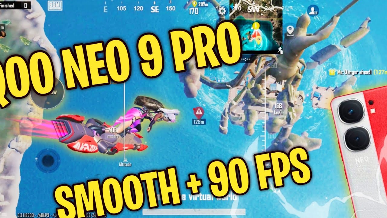 Iqoo Neo 9 Pro BGMI Gameplay | Smooth+ 90Fps | NovaX Gaming 😈🥶 #Bgmi # ...