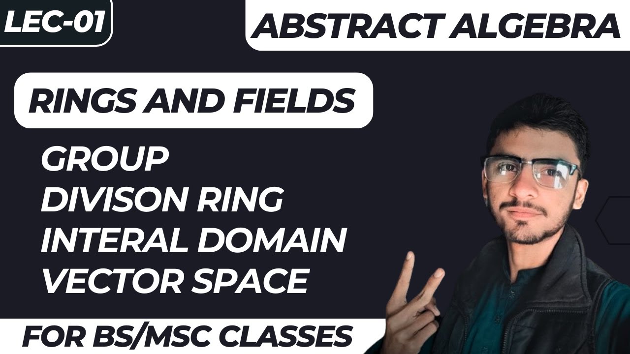 Group, Ring, Skew/Division Ring, Integral Domain, Field and Vector ...