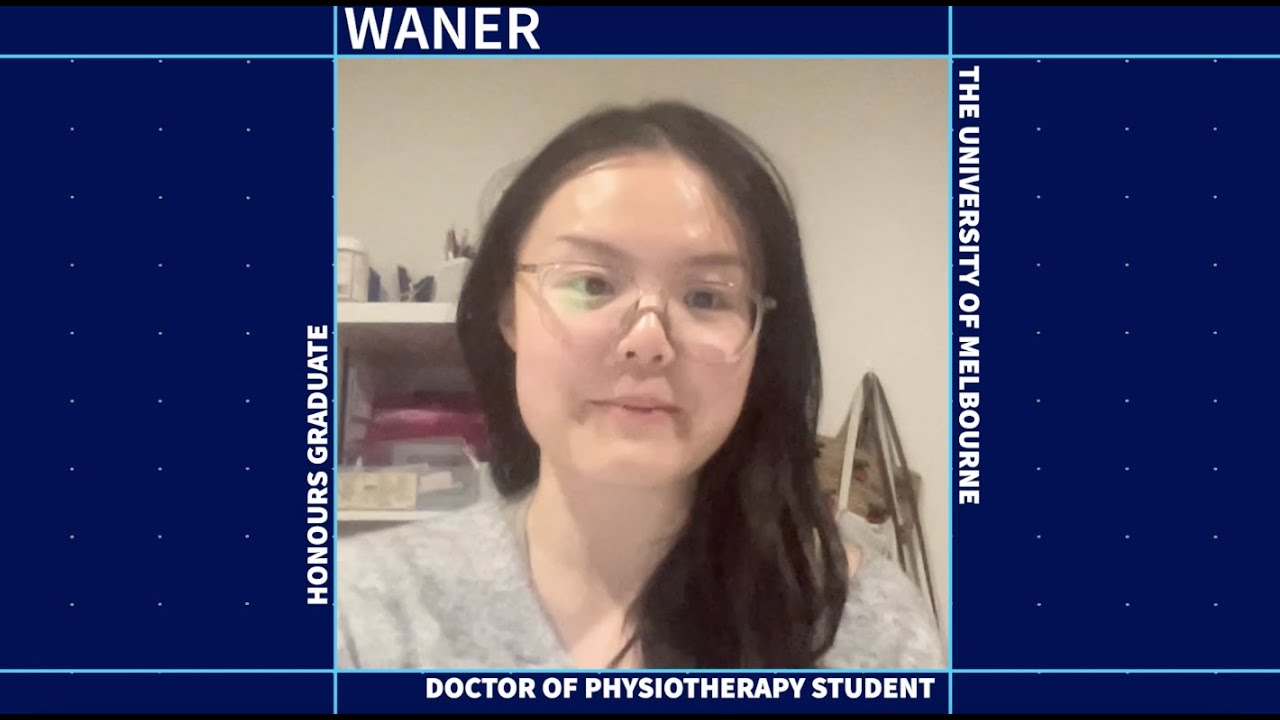 Meet Waner |Honours alum and Doctor of Physiotherapy student - YouTube