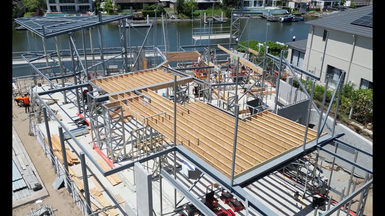 The SHACK - Steel Framing & Timber on 1st Floor - 26 Feb to 7 Mar 24 ...