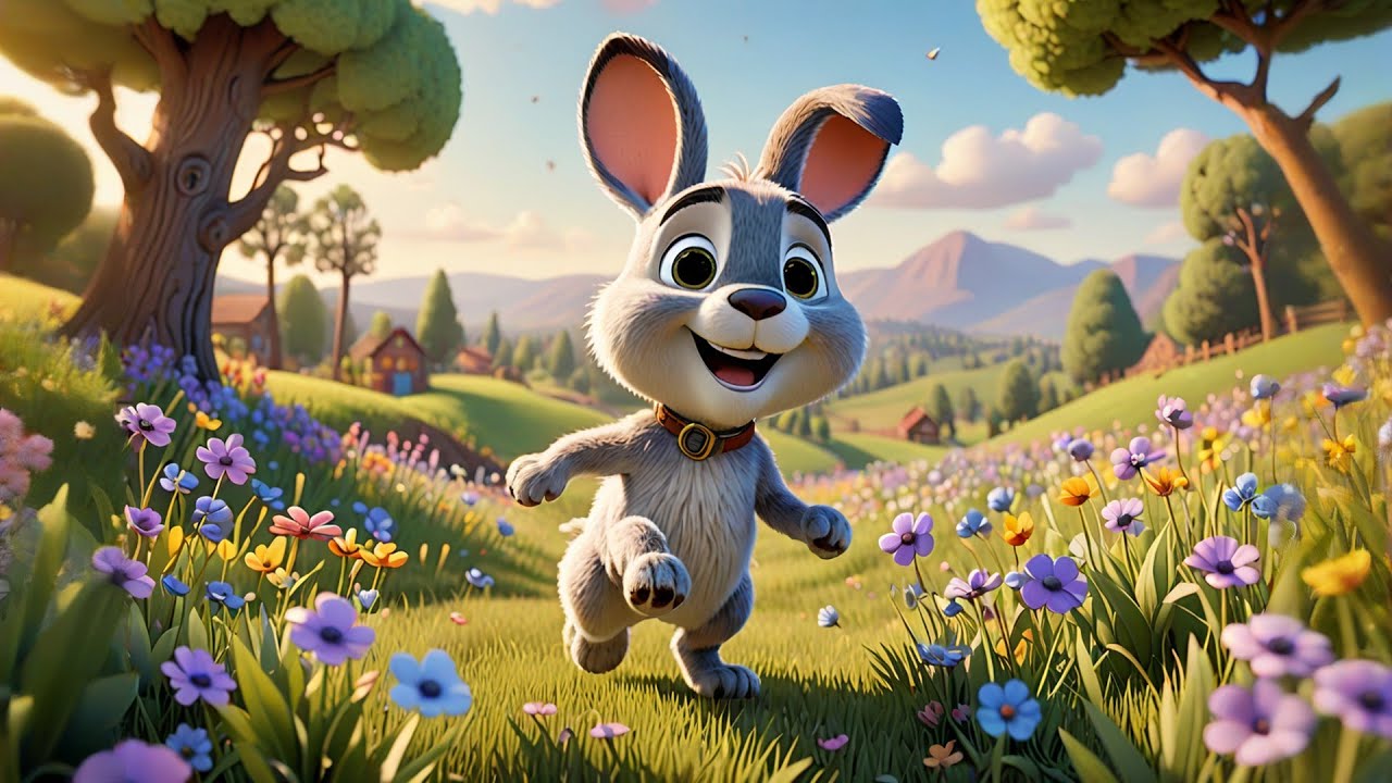 Ricky Rabbit Eats Carrots | Healthy Eating Song for Kids | Fun Nursery ...