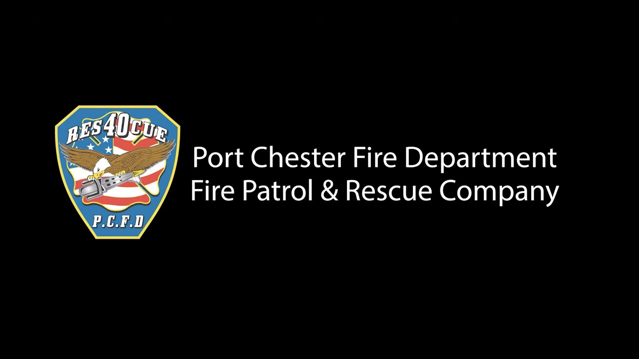 Port Chester Fire Department Fire Patrol & Rescue Company Promotional ...