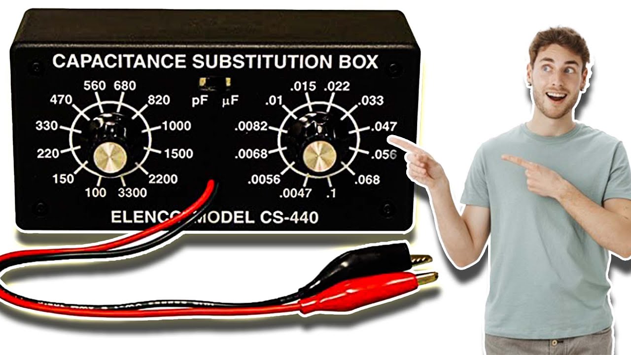 ESSENTIAL Tool For Any Electronics Lab- Capacitor Substitution Box ...