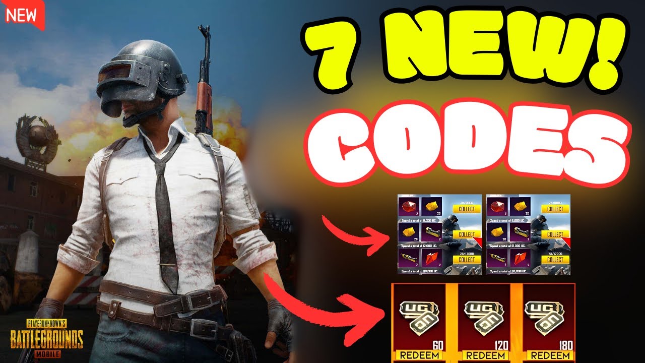 🎁NEW YEAR 2025⚡CODES🎁PUBG MOBILE PROMO CODES 2025 - PUBG MOBILE REDEEM ...