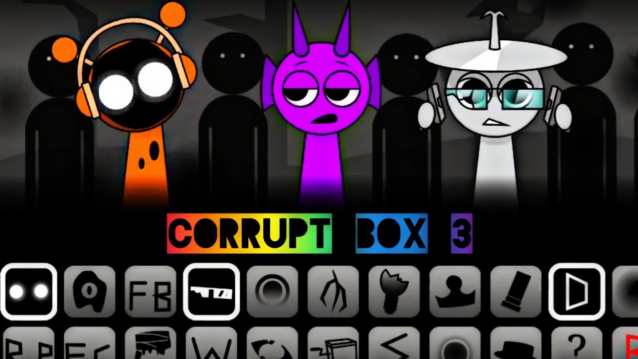 INCREDIBOX SPRUNKI CORRUPT BOX 3 HORROR VERSION !!! - YouTube