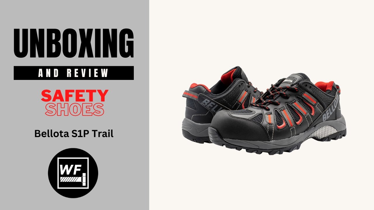 Bellota S1P Trail safety shoes - Unboxing and first impressions. - YouTube