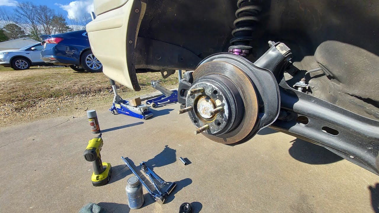 DA Integra PCI Rear Lower Control Arm Install #integra #acura #honda ...