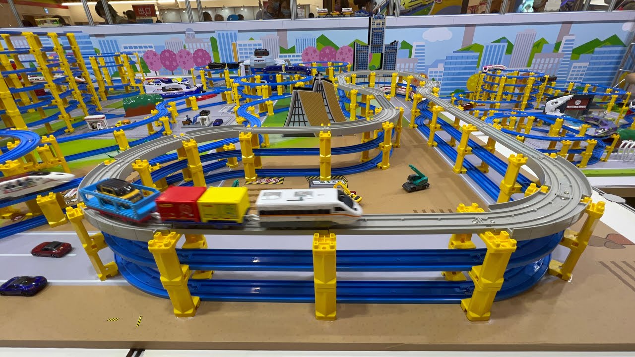 TOMICA PLARAIL 2023多美火車節 板橋大遠百 - YouTube