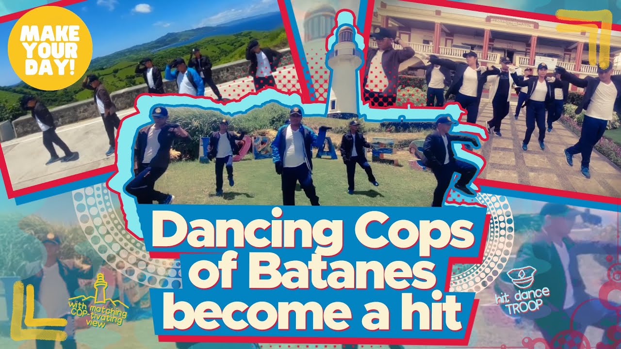 Dancing Cops of Batanes become a hit | Make Your Day - YouTube