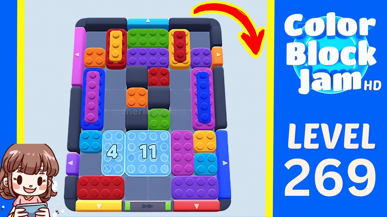 Color Block Jam Level 269 Solution Walkthrough - YouTube