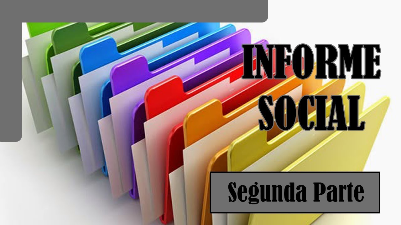 Informe social - Tutorial - YouTube